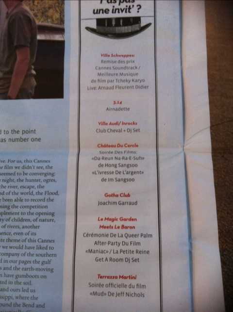 SuperCannes : invitations by Technikart - BLOG DE CANNES 2025 #FESTIVALS